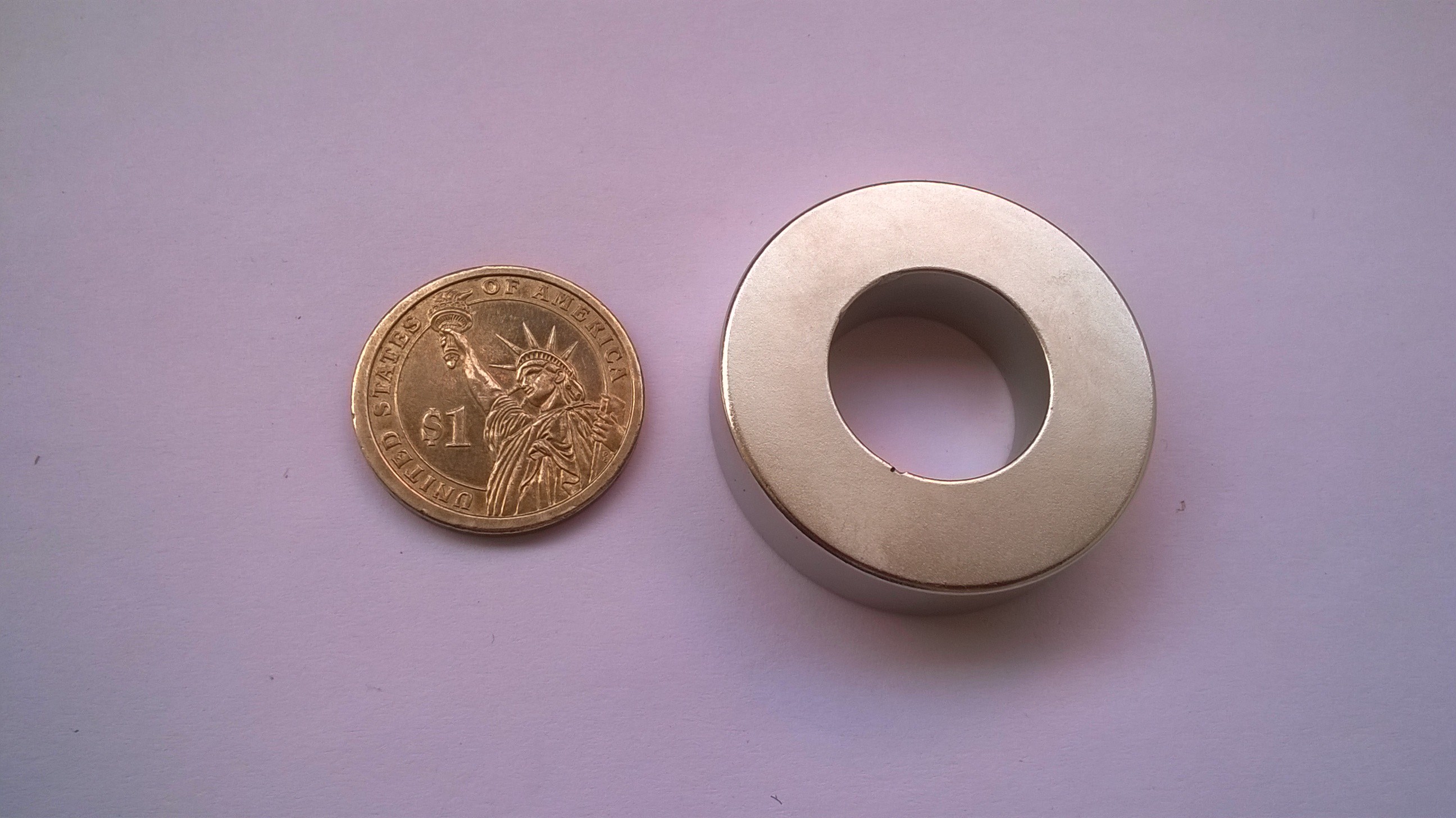 40mm x 20mm (Hole) x 10mm Ring Magnets | Patel Magnets