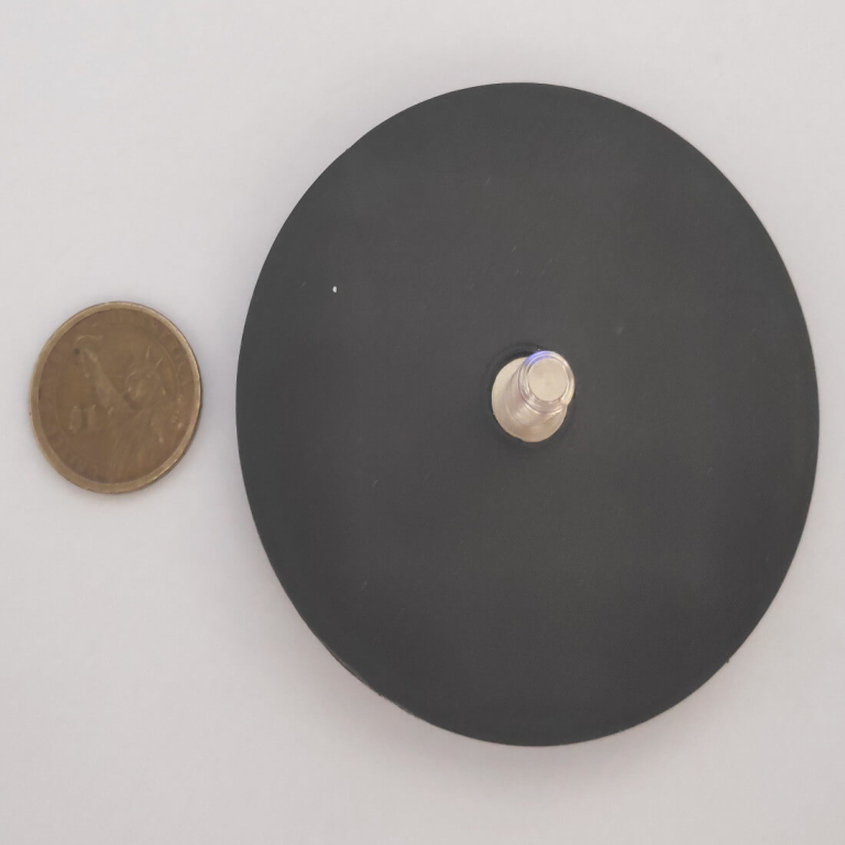 Rubber Coated Pot Magnet with External Thread Archives - PATEL MAGNETS